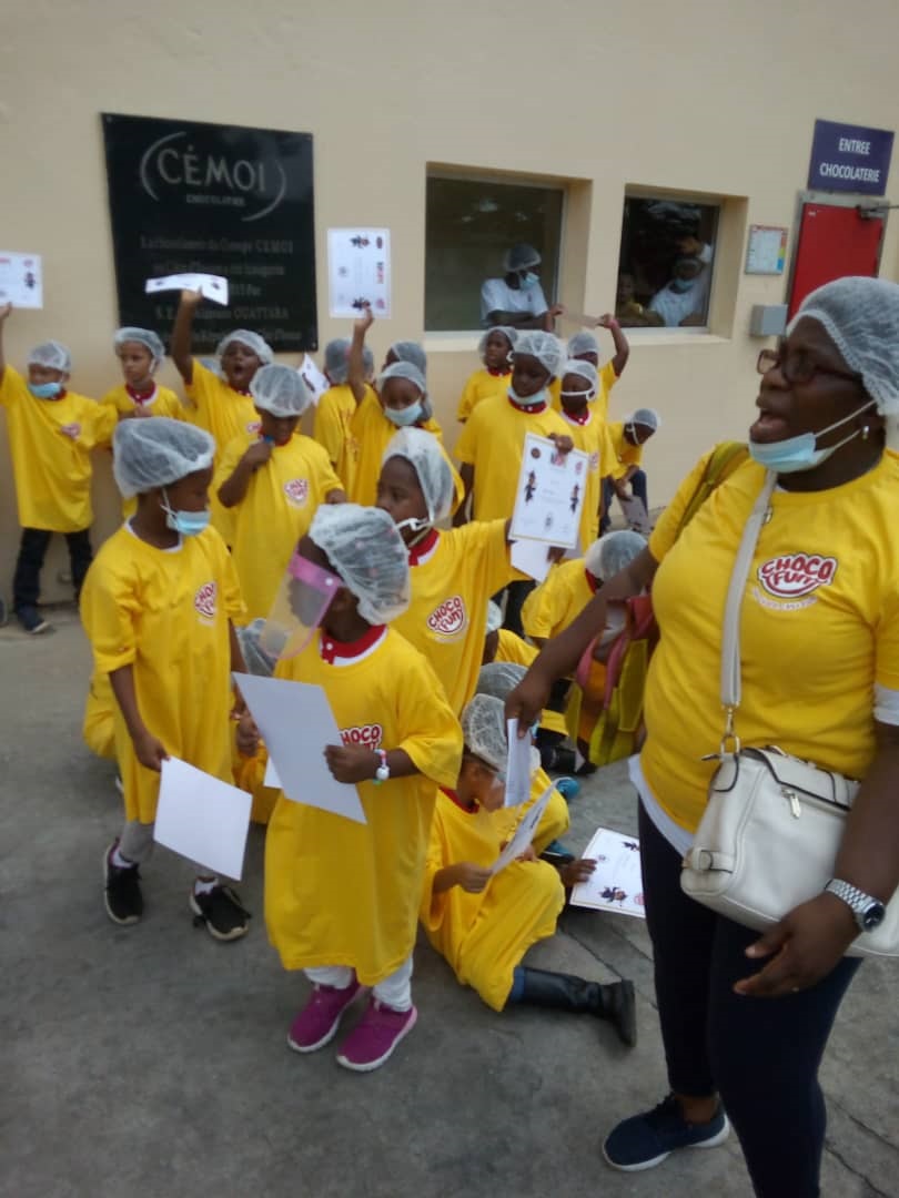 Visite de l'usine de chocolat Cemoi par les classes de CP - Le Nid De ...